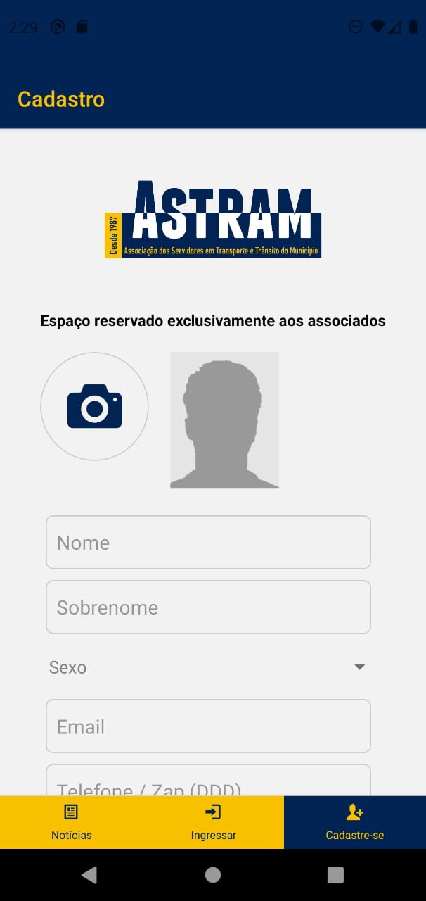 Pioneira, ASTRAM lança aplicativo para associados - ASTRAM