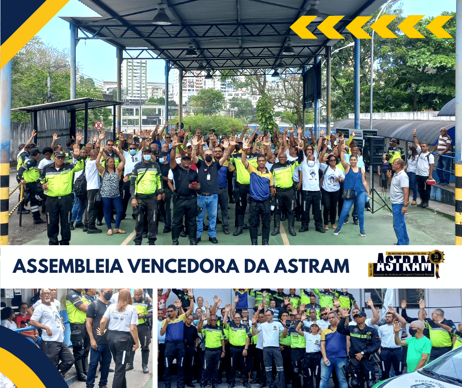 Categoria atende chamado e assembleia da ASTRAM reafirma compromisso em ...