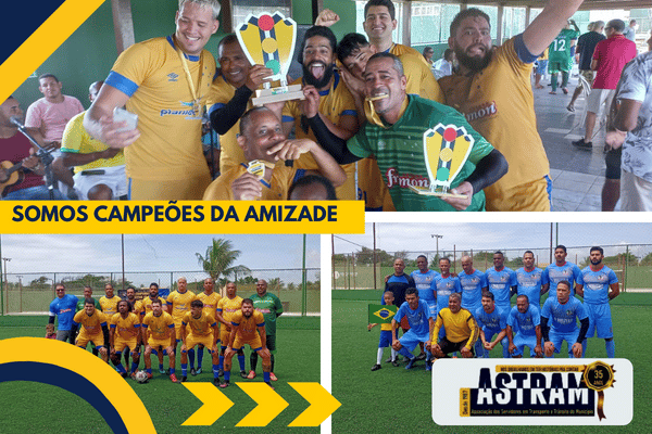 Campeões: uma retomada vencedora do Campeonato de Futebol da ASTRAM em ...